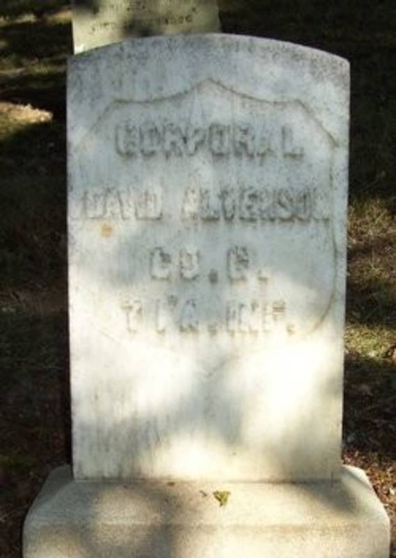 David Alverson - Civil War Veterans Buried In Washington State