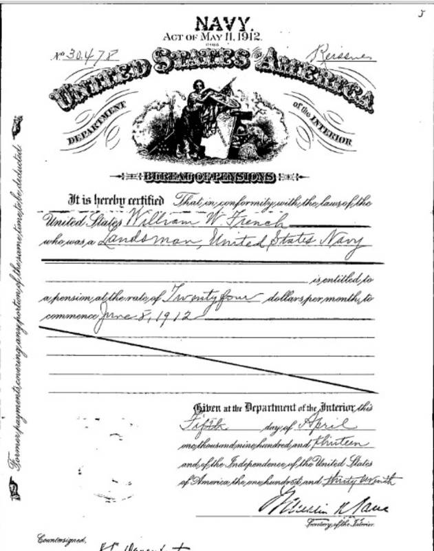 William French - Civil War Veterans Buried In Washington State