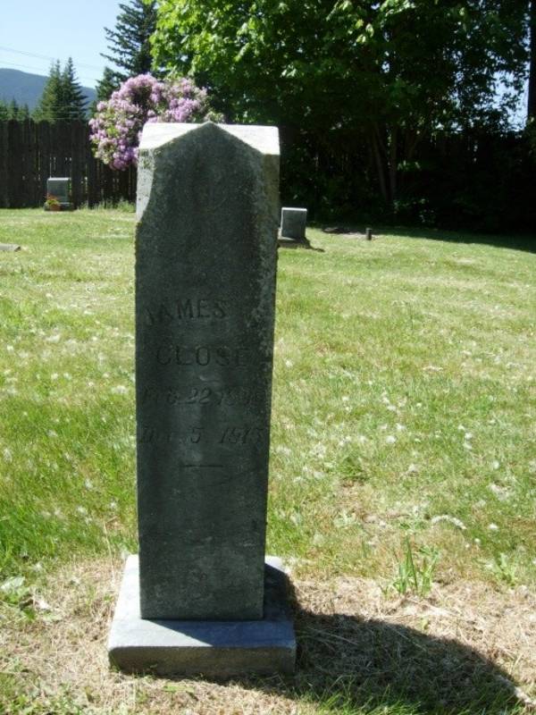 James Close - Civil War Veterans Buried In Washington State