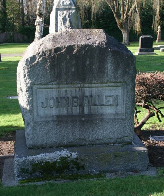 John Allen - Civil War Veterans Buried In Washington State