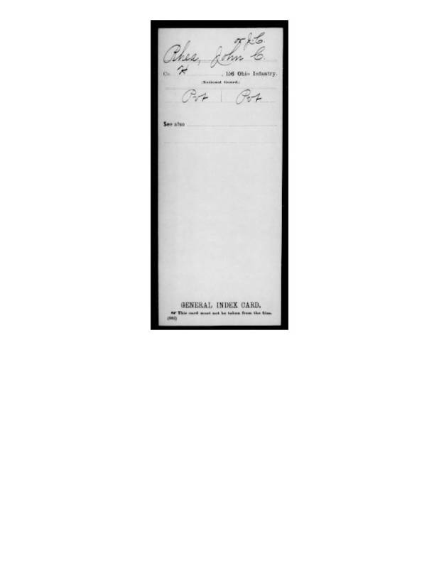 John Rhea - Civil War Veterans Buried In Washington State